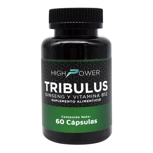 Tribulus Gingseng Y Vitamina B 12 60 Capsulas High Power – Recibe Xpress