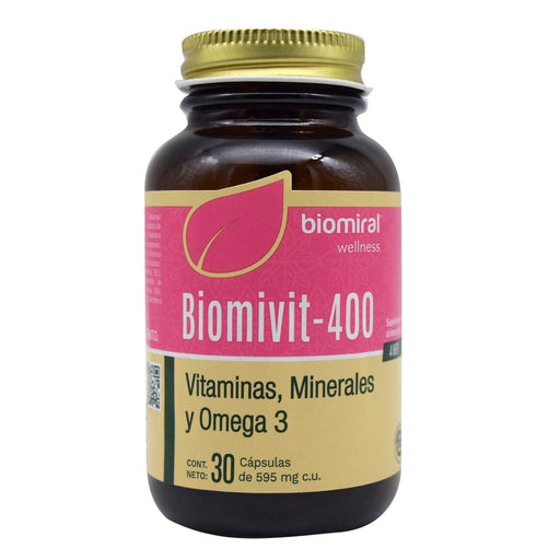 Biomivit 400 30 Capsulas Biomiral – Recibe Xpress