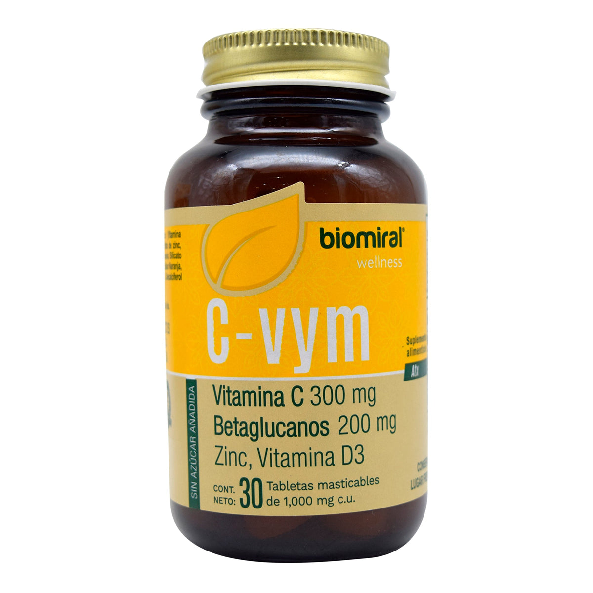 C-Vym 30 Tab Masticables Biomiral – Recibe Xpress