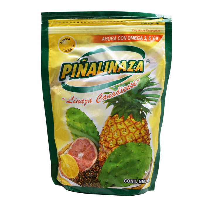 Fibra Piñalinaza 470gr (linaza Canadiense) Polvo Sabor Piña 470gr ...